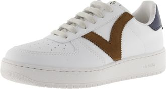 Victoria Low-Top Unisex Madrid Leder-Effekt & Kontrast-Farbigeteile 1258201 f&uuml;r Erwachsene Cuero 41