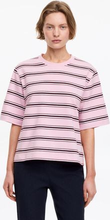 Arket Kastiges Signature-T-Shirt -Rosa