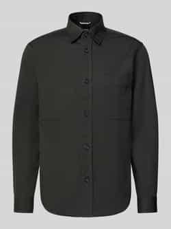 HUGO BOSS Relaxed Fit Hemdjacke aus reiner Baumwolle Modell H-OWEN-K-2PP-261