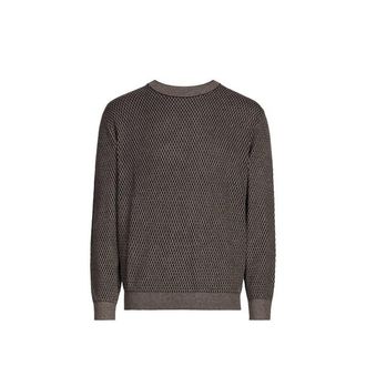 A|X Armani Exchange Pull &agrave; motif en coton m&eacute;lang&eacute;e