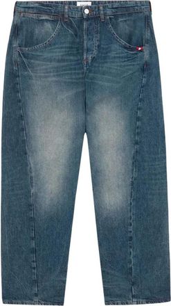 Amish Homme, Jeans, Bleu, Taille: W34 Twist Slub Jeans