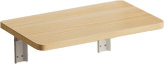 Generic An Der Wand Montierter, Zusammenklappbarer Computertisch, Faltbarer Schwebender Schreibtisch Aus Massivholz, Tr&auml;gt Bis Zu 50 Kg, Platzsparende Werkban