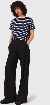 Maje Kost&uuml;mhose Mit Falte - Marineblau - Maje