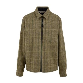 Aspesi Chemise Ce38V531Sj - Homme - Vestes - Vert - Taille: XL
