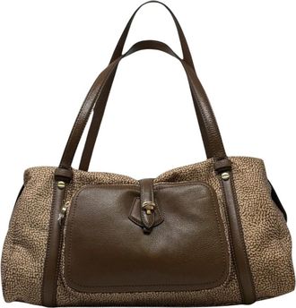 Borbonese Femme, Sacs, Brun, Taille: ONE Size Bauletto