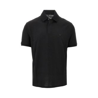Emporio Armani Eagle embroidery jersey polo shirt Man XL