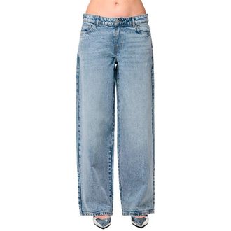 Pieces Female Wide Fit Jeans PCSELMA LW