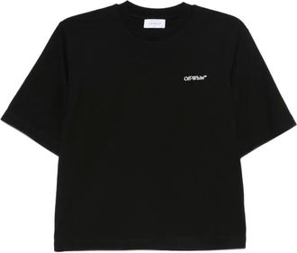 Off-white t-shirt à imprimé graphique - Noir