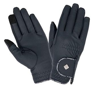 LeMieux Pro Touch Classic Riding Gloves Black Gants pour Temps Froid, Noir, Small Mixte