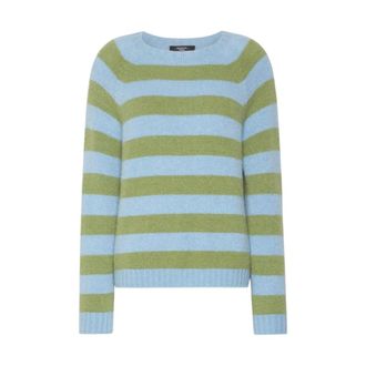 Max Mara Pull oversize en alpaga et coton - Femme - Pulls - Multicolore - Taille: 36 FR