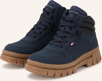 Tommy Hilfiger Schn&uuml;rboots blau