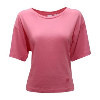 Pinko Tatami T-Shirt - - Tops - Damen - Rosa - M
