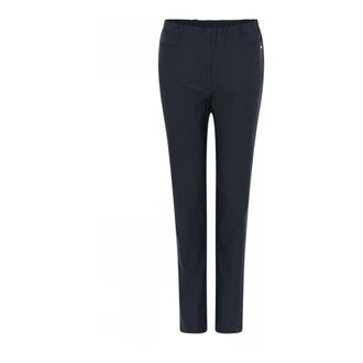 C.Ro Klassische dunkelblaue Regular-Hose - - Trousers - Damen - Blau - 3XL