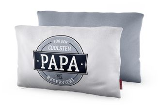 La Vida Kuschelkissen, F&Uuml;R DEN COOLSTEN Papa RESERVIERT, Dekokissen, Reisekissen