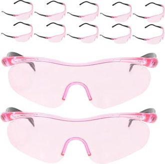 Yardwe Lot De 12 Lunettes De Protection Pour Le Sport La Moto Pour Enfants Protection Des Yeux Rose