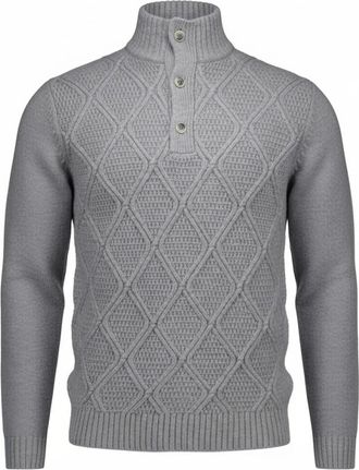 Gentiluomo Turtle LS - - Knitwear - Herren - Grau - XL