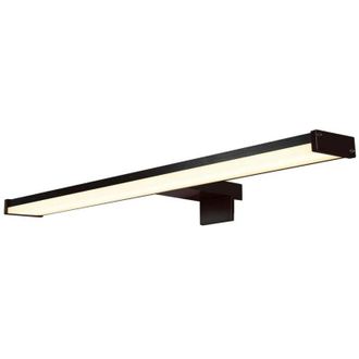 Searchlight [NEUWERTIG] B-Ware Kos Led Spiegelleuchte Badeleuchte Spiegellicht Schwarz Aluminium Ip44 60cm