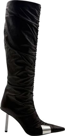 Gia Borghini Femme, Chaussures, Noir, Taille: 39 EU Stivale Parisi