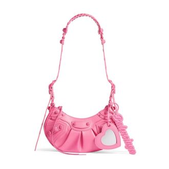 Balenciaga Nieten Bubblegum Pink Crossbody Tasche - - Bags - Damen - Rosa - ONE SIZE