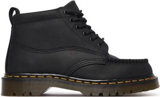 Dr. Martens Schn&uuml;rschuhe Lowell Chukka 6 Eye Crazy Horse DM43680001 Schwarz