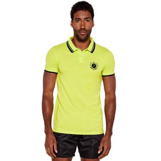Plein Sport Poloshirt Mit Gro&szlig;em Logo Auf Der R&uuml;ckseite, Limettengr&uuml;n