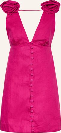Farm Rio Farm Rio Leinenkleid pink