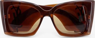 Saint Laurent Blaze Crystal acetate sunglasses - SAINT LAURENT - gender_Woman