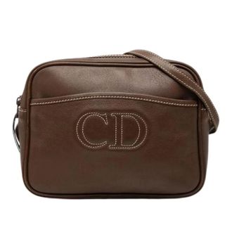 Dior Sac bandouli&egrave;re en cuir doccasion - Femme - Pre-owned - Brun - Taille: ONE Size