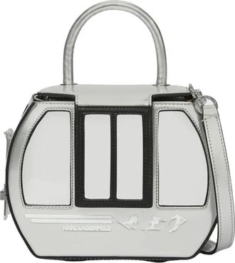 Karl Lagerfeld Ikon Gondola Top Handle - - Bags - Damen - Grau - ONE SIZE