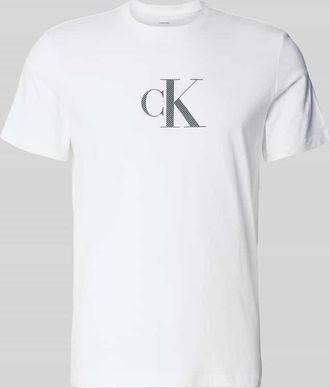 Calvin Klein T-Shirt mit Rundhalsausschnitt und Logo