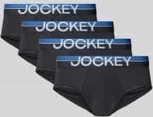 Jockey Slim Fit Slip mit Logo-Stitching im 3er-pack