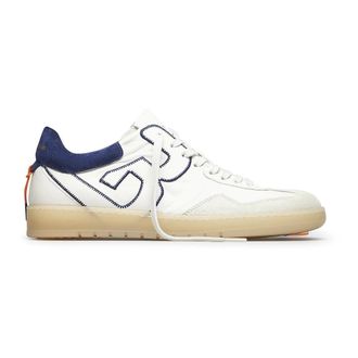 Barracuda Vintage Wildleder Sneakers - - Shoes - Herren - Wei&szlig; - 45 EU
