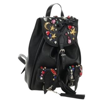 Saint Laurent Pre-owned Vintage Backpack - - Pre-owned - Damen - Schwarzk - ONE SIZE