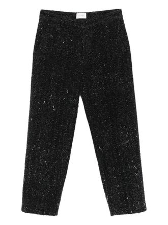 Craig Green Boucle-Hose mit geradem Bein - Schwarz