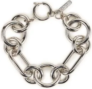 Justine Clenquet Bracelet Troy &agrave; maillons ronds et ovales