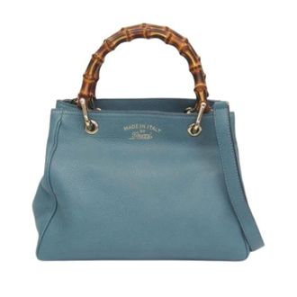 Gucci Pre-owned Shopper Small 336032 - Femme - Pre-owned - Bleu - Taille: ONE Size