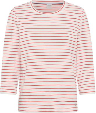 Brax Style CIRA gestreiftes T-Shirt in Einer Interlock-Ware mit 3/4-Arm