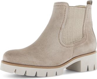 Gabor Damen Chelsea Boots, Frauen Stiefeletten,halbstiefel,Kurzstiefel,uebergangsschuhe,uebergangsstiefel,flach,Kiesel (EL. Wave),37.5 EU / 4.5 UK