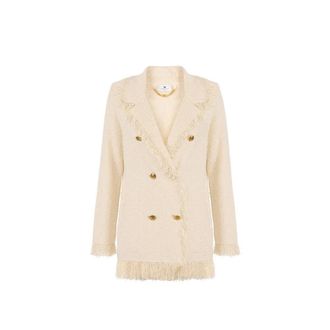 Elisabetta Franchi Strickware - - Jackets - Damen - Gelb - S