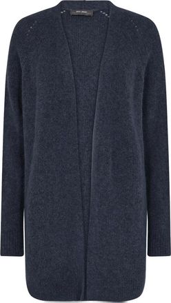 Mos Mosh MOS Mosh, Femme, Pulls, Bleu, Taille: 40 FR MMAlmine Knit Cardigan