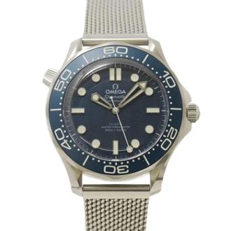 Omega Montre Pre-owned Vintage - Homme - Pre-owned - Bleu - Taille: ONE Size