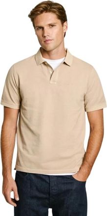 Pepe Jeans London Homme, Tops, Beige, Taille: 2XL New Oliver Polo