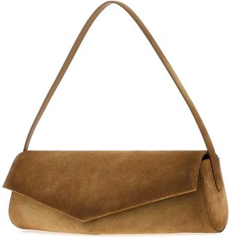 Jil Sander Flap Shoulder Bag - Brown