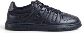 HUGO BOSS Homme Hadrian_Tenn_lgpu Tennis, Black, 42 EU