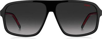 HUGO BOSS Sonnenbrillen Hugo HG 1195/S BLACK/GREY SHADED 60/13/145 Herrenbrillen