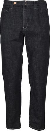 Incotex jean à coupe droite - Bleu