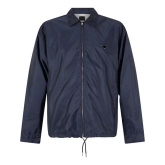 Prada Re-Nylon Hemd - - Jackets - Herren - Blau - XL