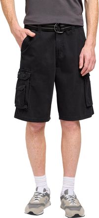 Lee Herren Wyoming Cargo Casual Shorts, Schwarz, 38W EU