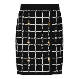 Elisabetta Franchi Femme, Jupes, Noir, Taille: 42 FR Mini-jupe élégante