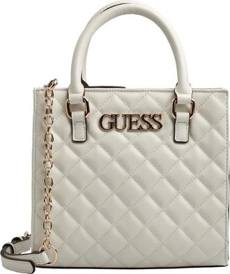 Guess Femme, Sacs, Blanc, Taille: ONE Size Sac Fourre-Tout Petit Matelassé